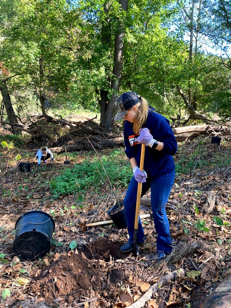 Native Tree & Shrub Planting at Bellwood Preserve - Heritage Conservancy