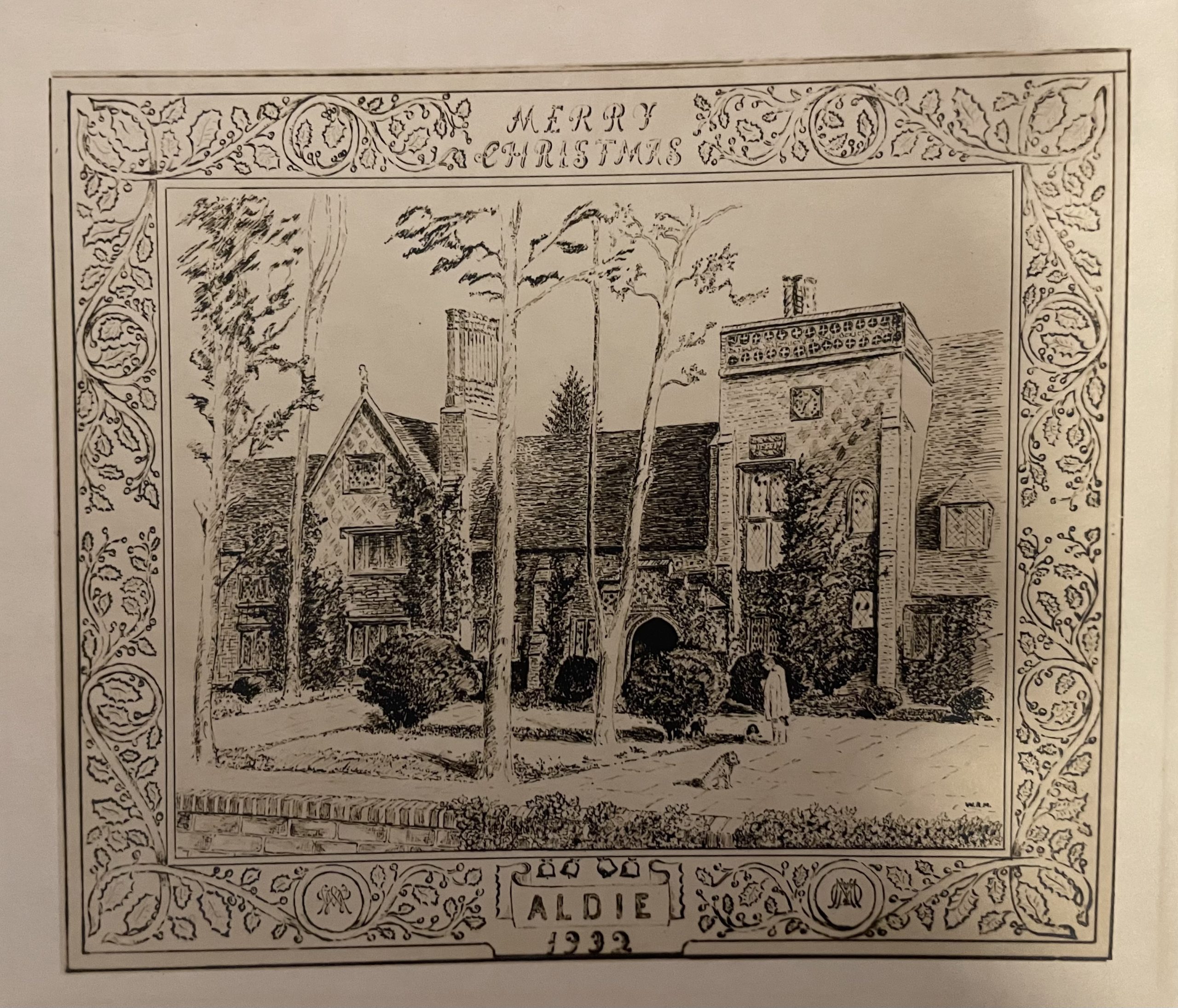 Postcards from the Past: William and Martha Mercer's Christmas Cards ...