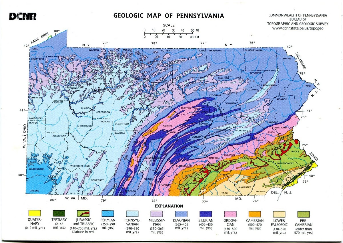 A Very Brief History of Southeastern PA's Geology - Heritage Conservancy